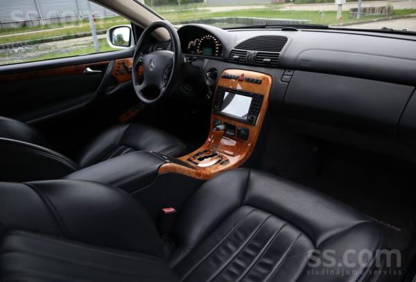 Мерседес ЦЛ 55 АМГ 2003 в Рига, объемом двигателя 5.50 л и пробегом 152 тыс. км за 21990 €, фото 9 на AUTOMOTO.COM.LV