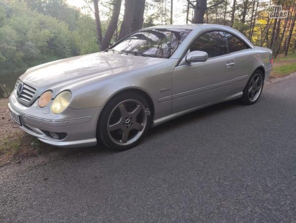 Mercedes-Benz cl-55-amg 2001 Kauņa vietnē Pelēks Mercedes-Benz cl-55-amg 2001 Kauņa, ar dzinēja tilpumu 5.50 L un nobraukumu 270 tūkst. km par 6800 €, foto 1 vietnē AUTOMOTO.COM.LV