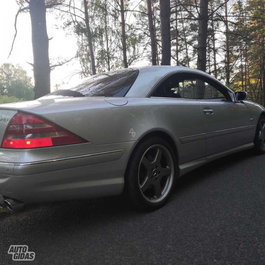 Grey Mercedes-Benz cl-55-amg 2001 in Kaunas, with an engine capacity of 5.50 L and mileage of 270 thousand km for 6800 €, photo 5 on AUTOMOTO.COM.LV