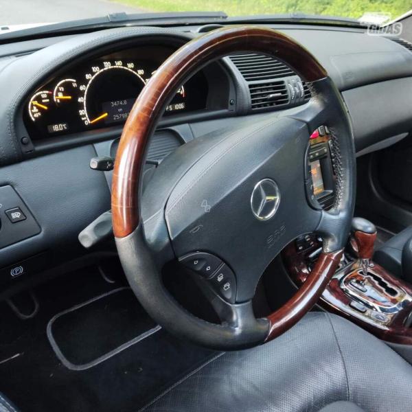 Mercedes-Benz cl-55-amg 2001 Kauņa vietnē Pelēks Mercedes-Benz cl-55-amg 2001 Kauņa, ar dzinēja tilpumu 5.50 L un nobraukumu 270 tūkst. km par 6800 €, foto 9 vietnē AUTOMOTO.COM.LV