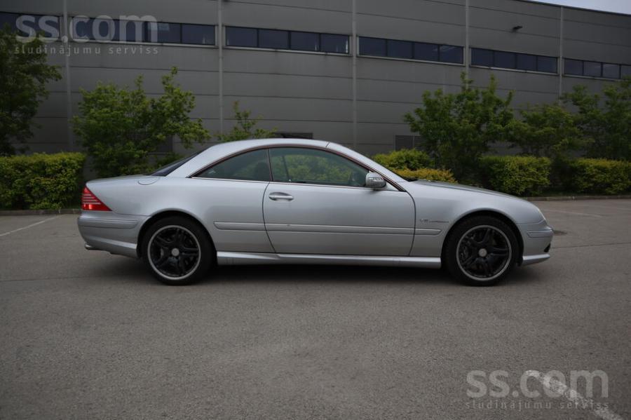Pelēks Mercedes-Benz cl-55-amg 2003 Rīga, ar dzinēja tilpumu 5.50 L un nobraukumu 152 tūkst. km par 21990 €, foto 5 vietnē AUTOMOTO.COM.LV