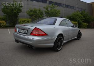 Pelēks Mercedes-Benz cl-55-amg 2003 Rīga, ar dzinēja tilpumu 5.50 L un nobraukumu 152 tūkst. km par 21990 €, foto 6 vietnē AUTOMOTO.COM.LV