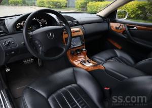 Pelēks Mercedes-Benz cl-55-amg 2003 Rīga, ar dzinēja tilpumu 5.50 L un nobraukumu 152 tūkst. km par 21990 €, foto 9 vietnē AUTOMOTO.COM.LV