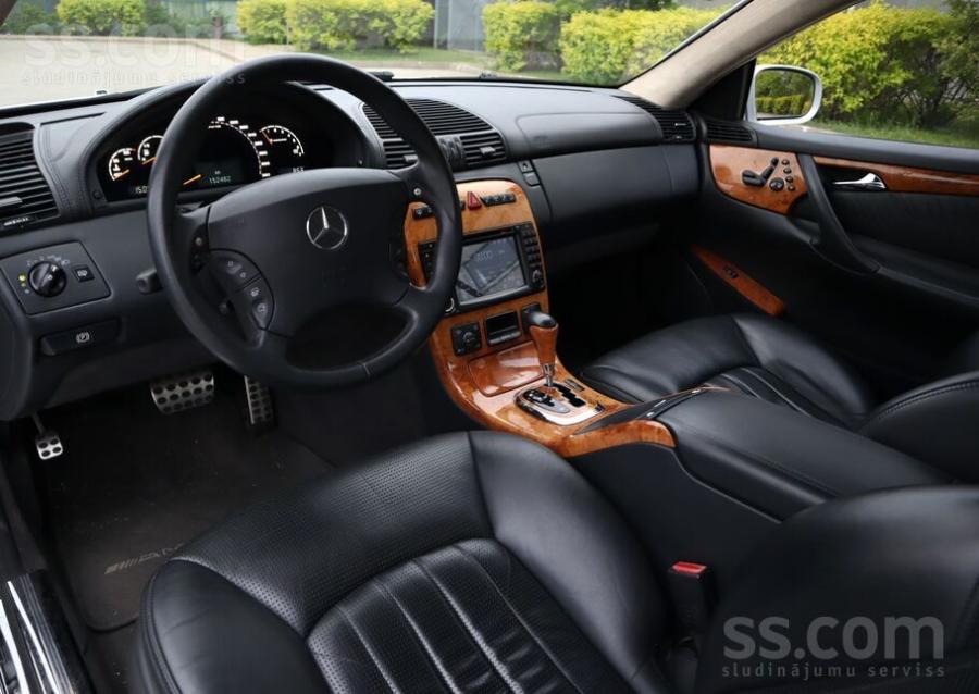 Pelēks Mercedes-Benz cl-55-amg 2003 Rīga, ar dzinēja tilpumu 5.50 L un nobraukumu 152 tūkst. km par 21990 €, foto 9 vietnē AUTOMOTO.COM.LV