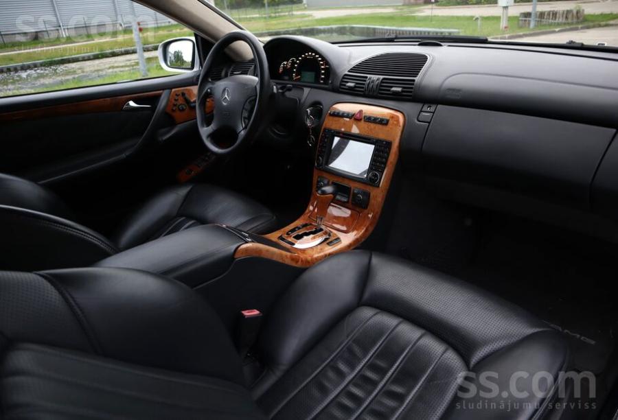 Pelēks Mercedes-Benz cl-55-amg 2003 Rīga, ar dzinēja tilpumu 5.50 L un nobraukumu 152 tūkst. km par 21990 €, foto 10 vietnē AUTOMOTO.COM.LV