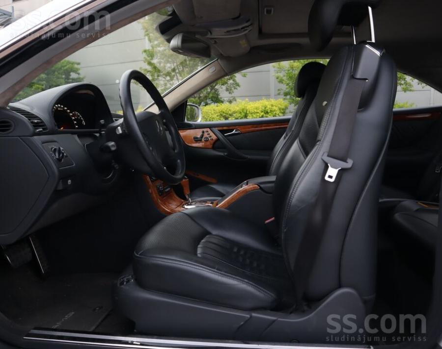 Pelēks Mercedes-Benz cl-55-amg 2003 Rīga, ar dzinēja tilpumu 5.50 L un nobraukumu 152 tūkst. km par 21990 €, foto 11 vietnē AUTOMOTO.COM.LV
