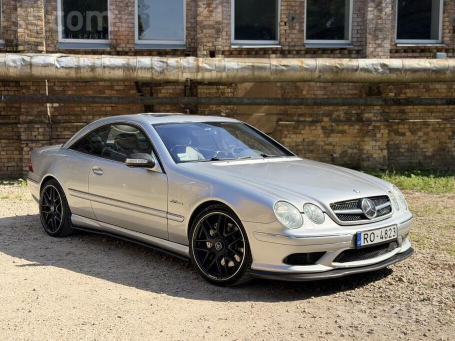 Pelēks Mercedes-Benz cl-55-amg 2004 Rīga, ar dzinēja tilpumu 5.40 L un nobraukumu 194 tūkst. km par 27000 €, foto 1 vietnē AUTOMOTO.COM.LV