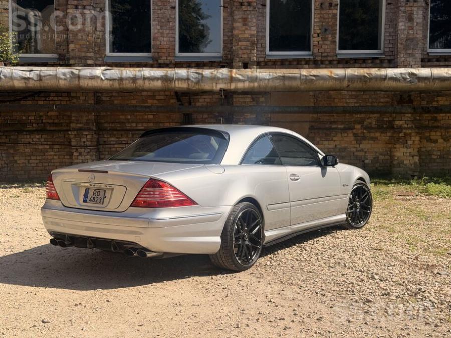 Pelēks Mercedes-Benz cl-55-amg 2004 Rīga, ar dzinēja tilpumu 5.40 L un nobraukumu 194 tūkst. km par 27000 €, foto 6 vietnē AUTOMOTO.COM.LV
