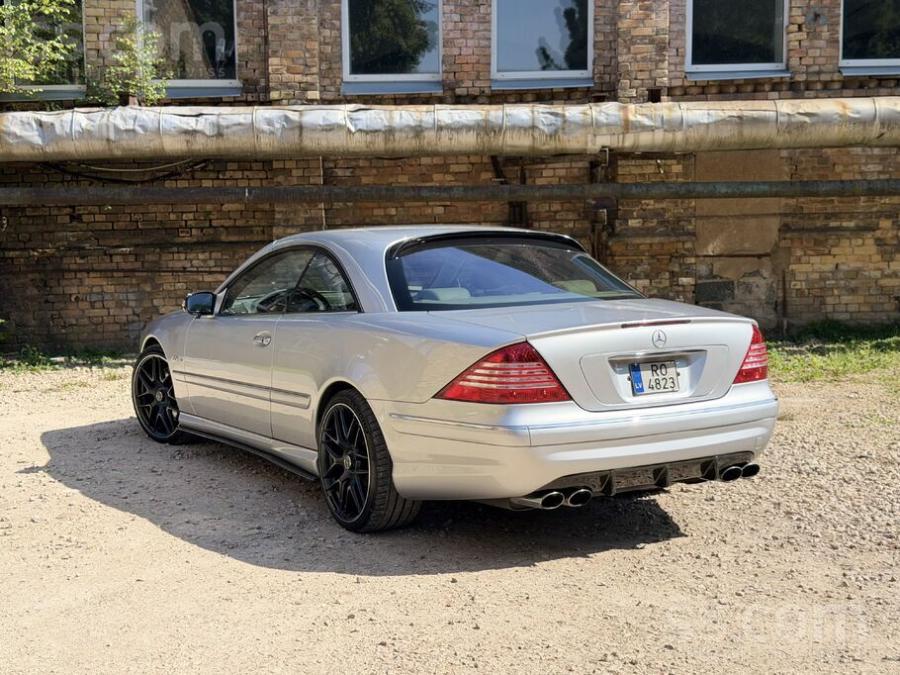 Pelēks Mercedes-Benz cl-55-amg 2004 Rīga, ar dzinēja tilpumu 5.40 L un nobraukumu 194 tūkst. km par 27000 €, foto 7 vietnē AUTOMOTO.COM.LV