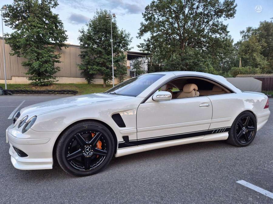 Balts Mercedes-Benz cl-55-amg 2004 Rīga, ar dzinēja tilpumu 5.40 L un nobraukumu 84 tūkst. km par 18499 €, foto 3 vietnē AUTOMOTO.COM.LV