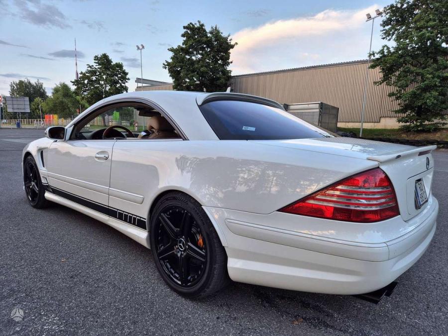 Balts Mercedes-Benz cl-55-amg 2004 Rīga, ar dzinēja tilpumu 5.40 L un nobraukumu 84 tūkst. km par 18499 €, foto 5 vietnē AUTOMOTO.COM.LV