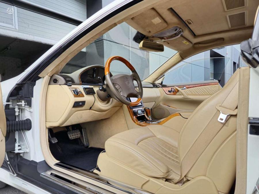 Balts Mercedes-Benz cl-55-amg 2004 Rīga, ar dzinēja tilpumu 5.40 L un nobraukumu 84 tūkst. km par 18499 €, foto 11 vietnē AUTOMOTO.COM.LV
