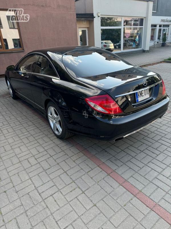 Melns Mercedes-Benz CL 550 2007 Druskininkai, ar dzinēja tilpumu 5.50 L un nobraukumu 235 tūkst. km par 11550 €, foto 3 vietnē AUTOMOTO.COM.LV