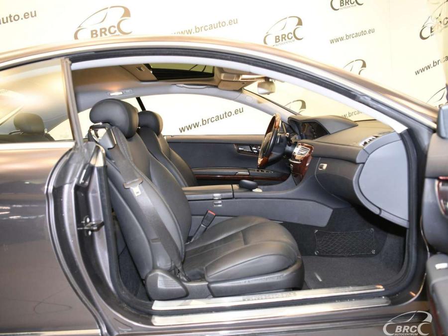Pelēks Mercedes-Benz CL 550 2010 Viļņa, ar dzinēja tilpumu 5.46 L un nobraukumu 103 tūkst. km par 12900 €, foto 5 vietnē AUTOMOTO.COM.LV