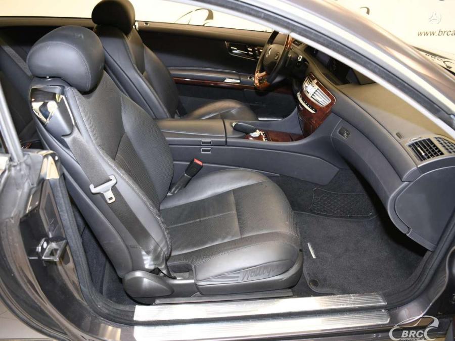Pelēks Mercedes-Benz CL 550 2010 Viļņa, ar dzinēja tilpumu 5.46 L un nobraukumu 103 tūkst. km par 12900 €, foto 6 vietnē AUTOMOTO.COM.LV