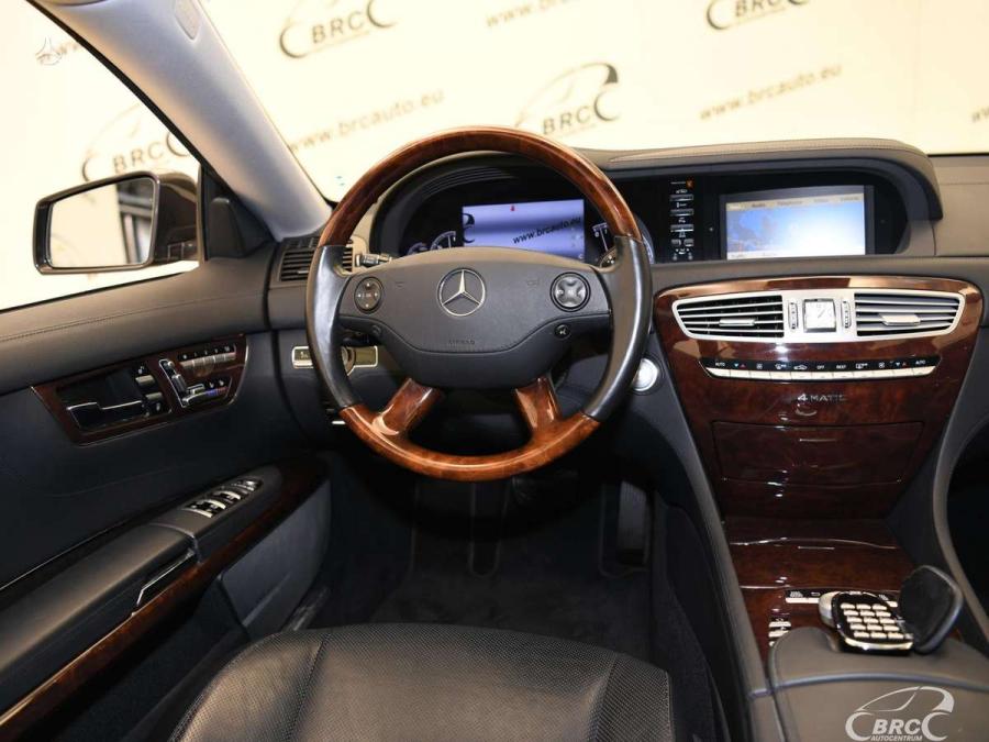 Pelēks Mercedes-Benz CL 550 2010 Viļņa, ar dzinēja tilpumu 5.46 L un nobraukumu 103 tūkst. km par 12900 €, foto 15 vietnē AUTOMOTO.COM.LV