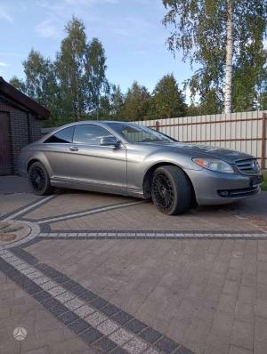 Серый Мерседес CL 550 2010 в Вильнюс, объемом двигателя 0.00 л и пробегом 190 тыс. км за 8900 €, фото  на AUTOMOTO.COM.LV