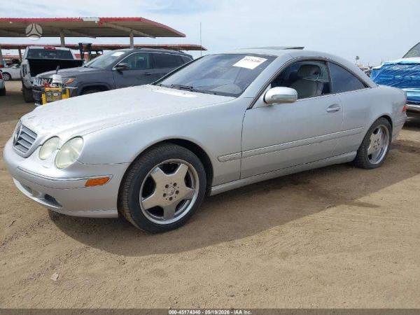 Pelēks Mercedes-Benz cl-600 2002 Panevēža, ar dzinēja tilpumu 5.79 L un nobraukumu 170 tūkst. km par 5600 €, foto 2 vietnē AUTOMOTO.COM.LV