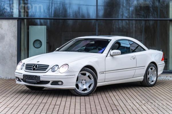 Balts Mercedes-Benz cl-600 2005 Rīga, ar dzinēja tilpumu 6.00 L un nobraukumu 54 tūkst. km par 23900 €, foto 1 vietnē AUTOMOTO.COM.LV