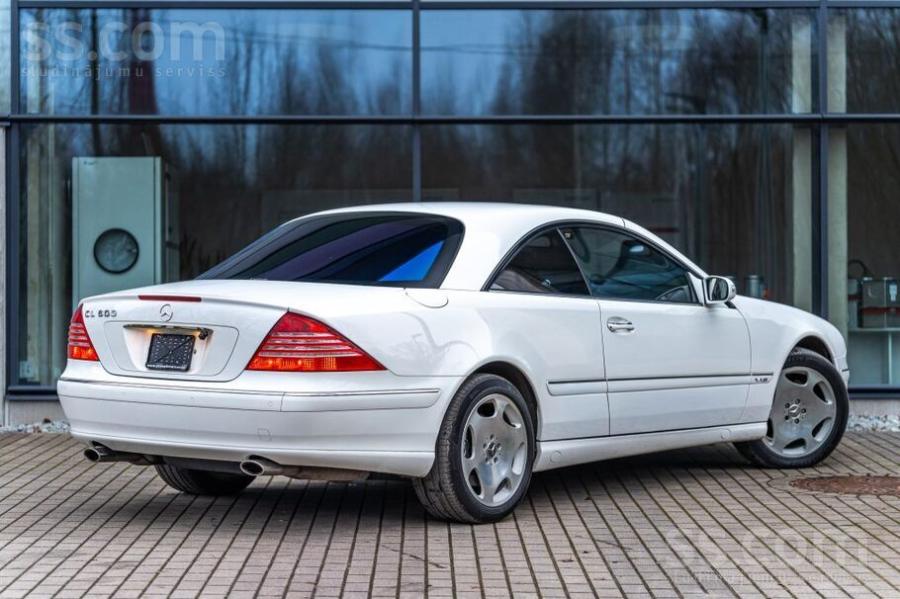 Белый Мерседес ЦЛ 600 2005 в Рига, объемом двигателя 6.00 л и пробегом 54 тыс. км за 19999 €, фото 6 на AUTOMOTO.COM.LV