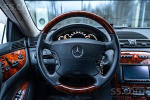 Белый Мерседес ЦЛ 600 2005 в Рига, объемом двигателя 6.00 л и пробегом 54 тыс. км за 19999 €, фото 16 на AUTOMOTO.COM.LV