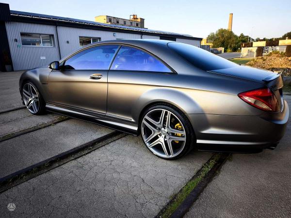 Grey Mercedes-Benz cl-63-amg 2009 in Siauliai, with an engine capacity of 6.30 L and mileage of 162 thousand km for 24999 €, photo 3 on AUTOMOTO.COM.LV