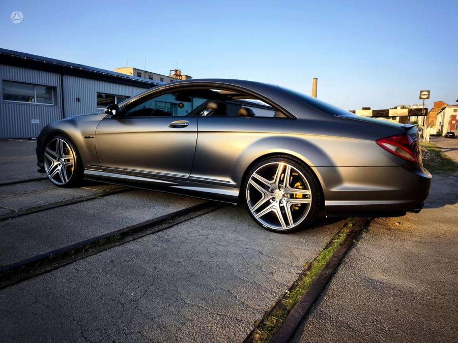 Pelēks Mercedes-Benz cl-63-amg 2009 Šauļi, ar dzinēja tilpumu 6.30 L un nobraukumu 162 tūkst. km par 24999 €, foto 6 vietnē AUTOMOTO.COM.LV