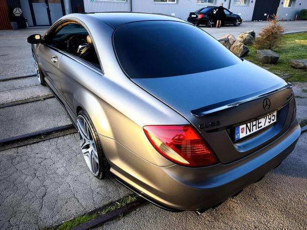 Grey Mercedes-Benz cl-63-amg 2009 in Siauliai, with an engine capacity of 6.30 L and mileage of 162 thousand km for 24999 €, photo 7 on AUTOMOTO.COM.LV