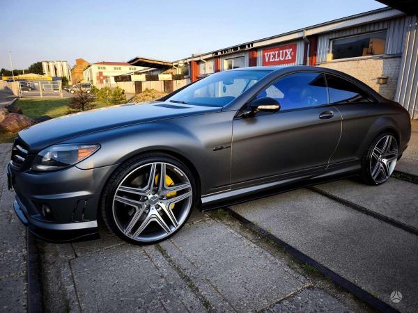 Grey Mercedes-Benz cl-63-amg 2009 in Siauliai, with an engine capacity of 6.30 L and mileage of 162 thousand km for 24999 €, photo 8 on AUTOMOTO.COM.LV