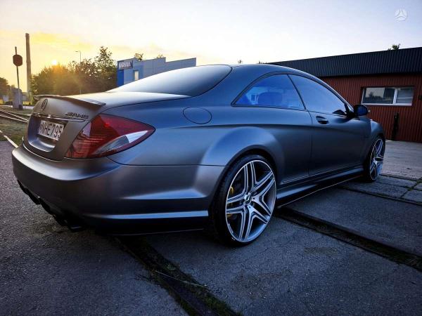 Grey Mercedes-Benz cl-63-amg 2009 in Siauliai, with an engine capacity of 6.30 L and mileage of 162 thousand km for 24999 €, photo 9 on AUTOMOTO.COM.LV