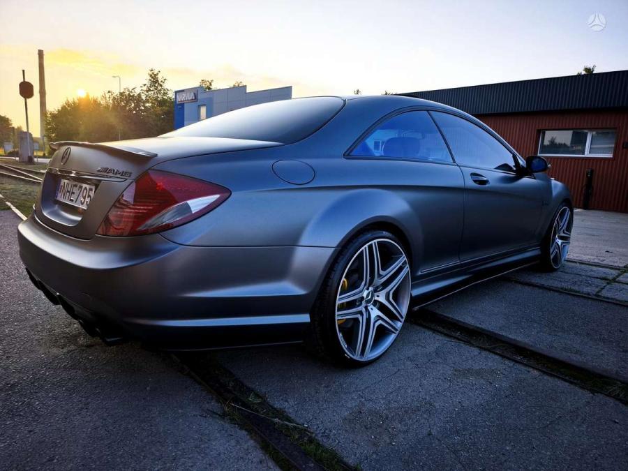 Pelēks Mercedes-Benz cl-63-amg 2009 Šauļi, ar dzinēja tilpumu 6.30 L un nobraukumu 162 tūkst. km par 24999 €, foto 10 vietnē AUTOMOTO.COM.LV