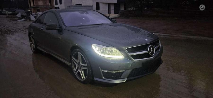 Pelēks Mercedes-Benz cl-63-amg 2011 Viļņa, ar dzinēja tilpumu 5.46 L un nobraukumu 103 tūkst. km par 29700 €, foto 6 vietnē AUTOMOTO.COM.LV