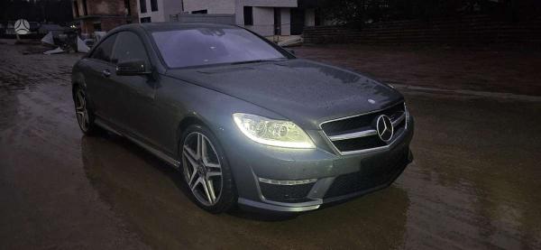 Grey Mercedes-Benz cl-63-amg 2011 in Vilnius, with an engine capacity of 5.46 L and mileage of 103 thousand km for 32000 €, photo 6 on AUTOMOTO.COM.LV
