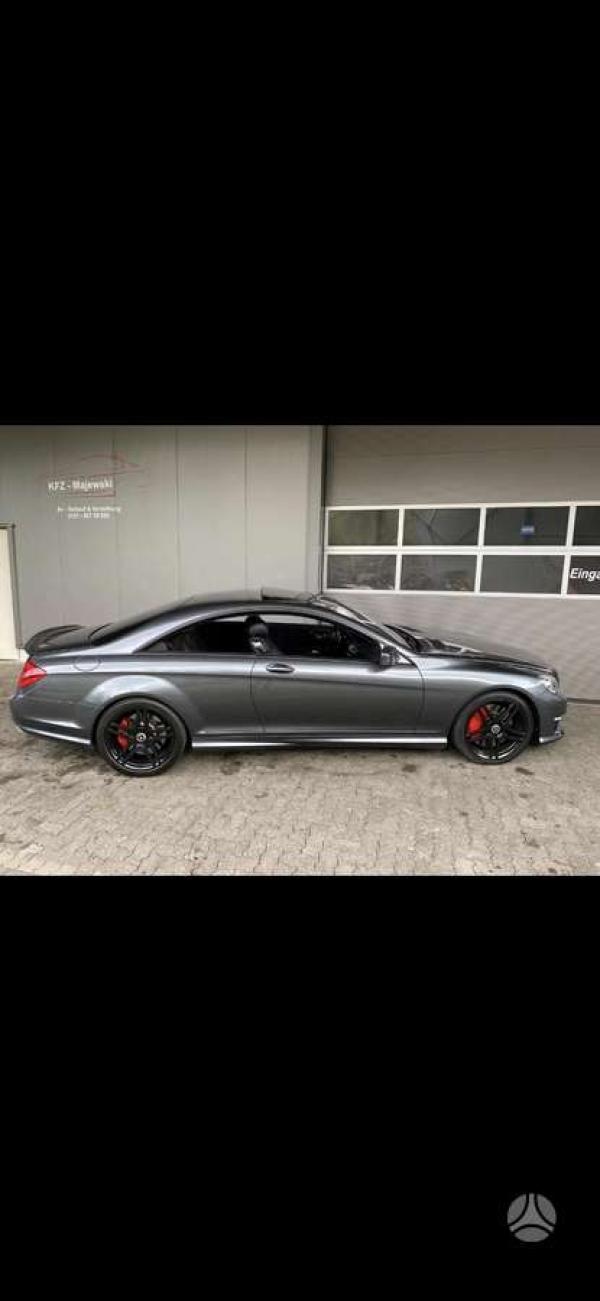 Pelēks Mercedes-Benz cl-63-amg 2011 Viļņa, ar dzinēja tilpumu 5.50 L un nobraukumu 103 tūkst. km par 34000 €, foto 7 vietnē AUTOMOTO.COM.LV