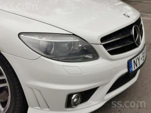 White Mercedes-Benz cl-63-amg 2008 in Riga, with an engine capacity of 6.20 L and mileage of 140 thousand km for 29000 €, photo 11 on AUTOMOTO.COM.LV