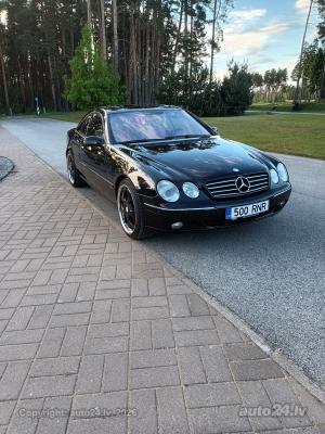 Melns Mercedes-Benz CL-Class 2000 Pērnava, ar dzinēja tilpumu 5.00 L un nobraukumu 0 tūkst. km par 9999 €, foto 3 vietnē AUTOMOTO.COM.LV