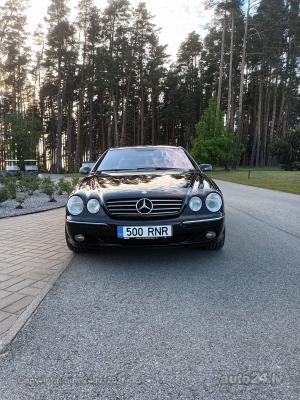 Melns Mercedes-Benz CL-Class 2000 Pērnava, ar dzinēja tilpumu 5.00 L un nobraukumu 0 tūkst. km par 9999 €, foto 4 vietnē AUTOMOTO.COM.LV