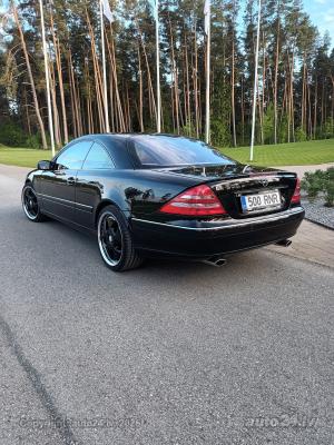 Melns Mercedes-Benz CL-Class 2000 Pērnava, ar dzinēja tilpumu 5.00 L un nobraukumu 0 tūkst. km par 9999 €, foto 5 vietnē AUTOMOTO.COM.LV