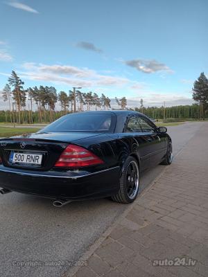 Melns Mercedes-Benz CL-Class 2000 Pērnava, ar dzinēja tilpumu 5.00 L un nobraukumu 0 tūkst. km par 9999 €, foto 6 vietnē AUTOMOTO.COM.LV