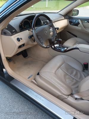 Melns Mercedes-Benz CL-Class 2000 Pērnava, ar dzinēja tilpumu 5.00 L un nobraukumu 0 tūkst. km par 9999 €, foto 9 vietnē AUTOMOTO.COM.LV