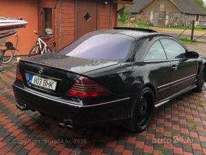 Melns Mercedes-Benz CL-Class 2000 Tallina, ar dzinēja tilpumu 5.00 L un nobraukumu 310 tūkst. km par 6500 €, foto 3 vietnē AUTOMOTO.COM.LV