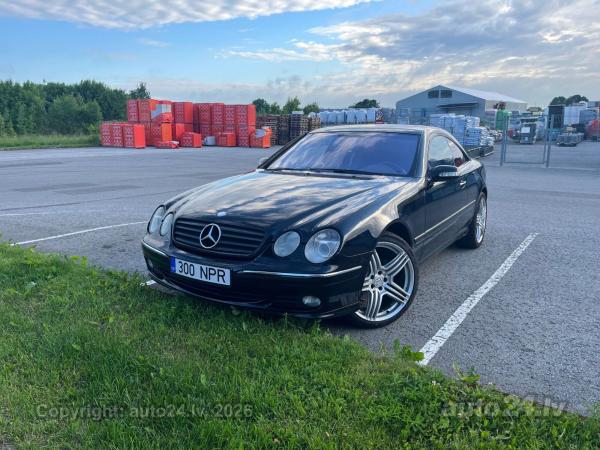 Melns Mercedes-Benz CL-Class 2003 Tallina, ar dzinēja tilpumu 5.00 L un nobraukumu 379 tūkst. km par 8850 €, foto 1 vietnē AUTOMOTO.COM.LV