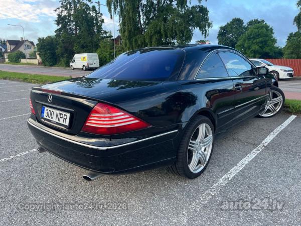 Melns Mercedes-Benz CL-Class 2003 Tallina, ar dzinēja tilpumu 5.00 L un nobraukumu 379 tūkst. km par 8850 €, foto 2 vietnē AUTOMOTO.COM.LV