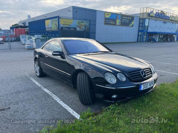 Melns Mercedes-Benz CL-Class 2003 Tallina, ar dzinēja tilpumu 5.00 L un nobraukumu 379 tūkst. km par 8850 €, foto 3 vietnē AUTOMOTO.COM.LV
