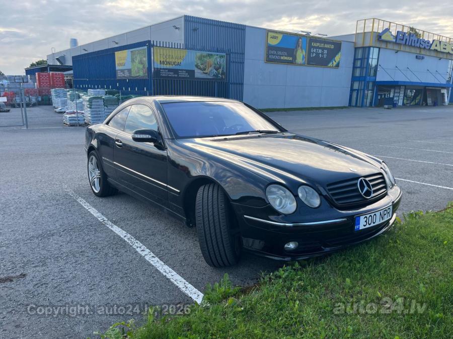 Melns Mercedes-Benz CL-Class 2003 Tallina, ar dzinēja tilpumu 5.00 L un nobraukumu 379 tūkst. km par 8850 €, foto 4 vietnē AUTOMOTO.COM.LV