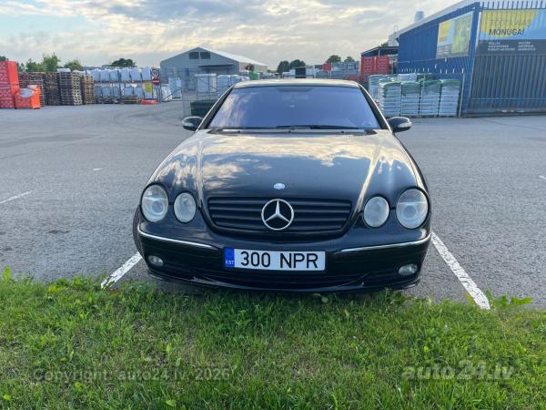 Melns Mercedes-Benz CL-Class 2003 Tallina, ar dzinēja tilpumu 5.00 L un nobraukumu 379 tūkst. km par 8850 €, foto 5 vietnē AUTOMOTO.COM.LV