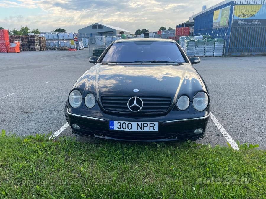 Melns Mercedes-Benz CL-Class 2003 Tallina, ar dzinēja tilpumu 5.00 L un nobraukumu 379 tūkst. km par 8850 €, foto 6 vietnē AUTOMOTO.COM.LV