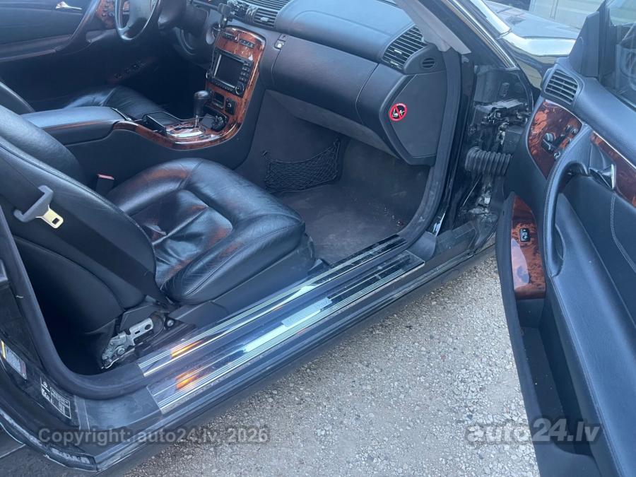Melns Mercedes-Benz CL-Class 2003 Tallina, ar dzinēja tilpumu 5.00 L un nobraukumu 379 tūkst. km par 8850 €, foto 7 vietnē AUTOMOTO.COM.LV