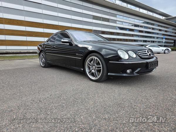 Black Mercedes-Benz CL-Class 2004 in Tallinn, with an engine capacity of 5.00 L and mileage of 131 thousand km for 35000 €, photo 2 on AUTOMOTO.COM.LV