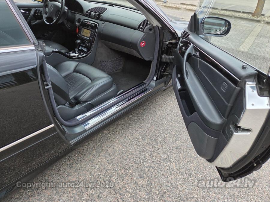 Black Mercedes-Benz CL-Class 2004 in Tallinn, with an engine capacity of 5.00 L and mileage of 131 thousand km for 35000 €, photo 10 on AUTOMOTO.COM.LV